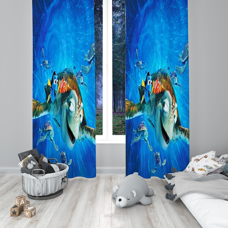 MEY HOME 3D-Draperi-Finding Nemo