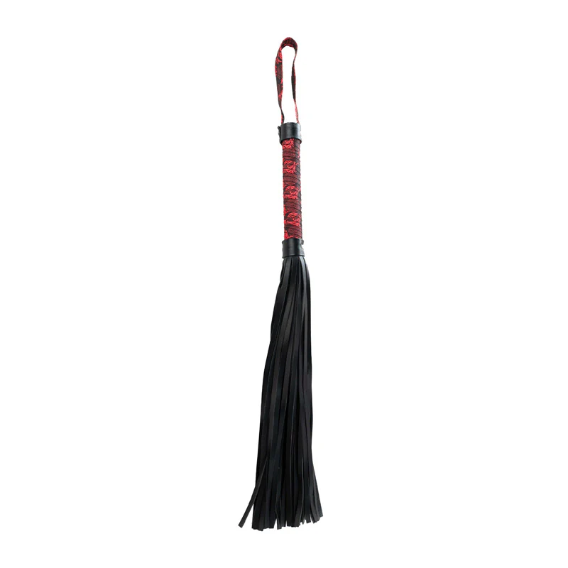 Crveno-crni bič 44cm - Red & Black Flogger