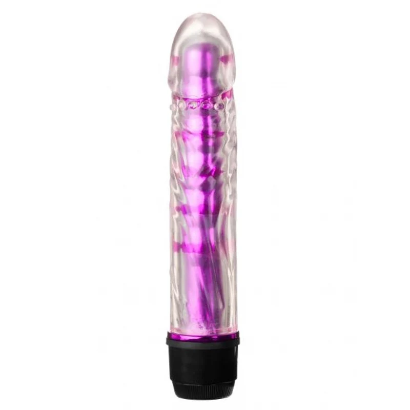 Ljubičasti vibrator na baterije