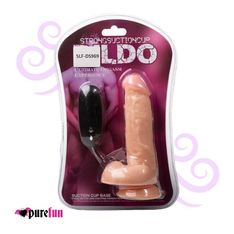 Realistični Vibra-Dildo sa Daljinskim – Debeli