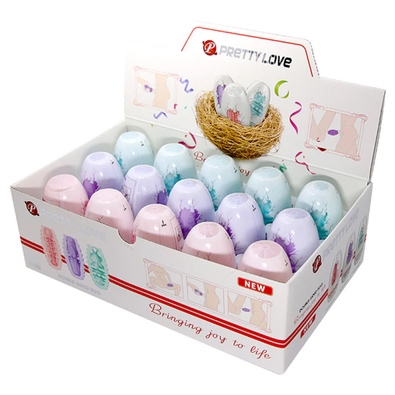 Set Jaja Masturbatora Double Sided Egg