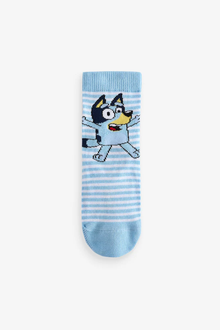 Bluey License Character Cotton Rich Socks 5 Pack