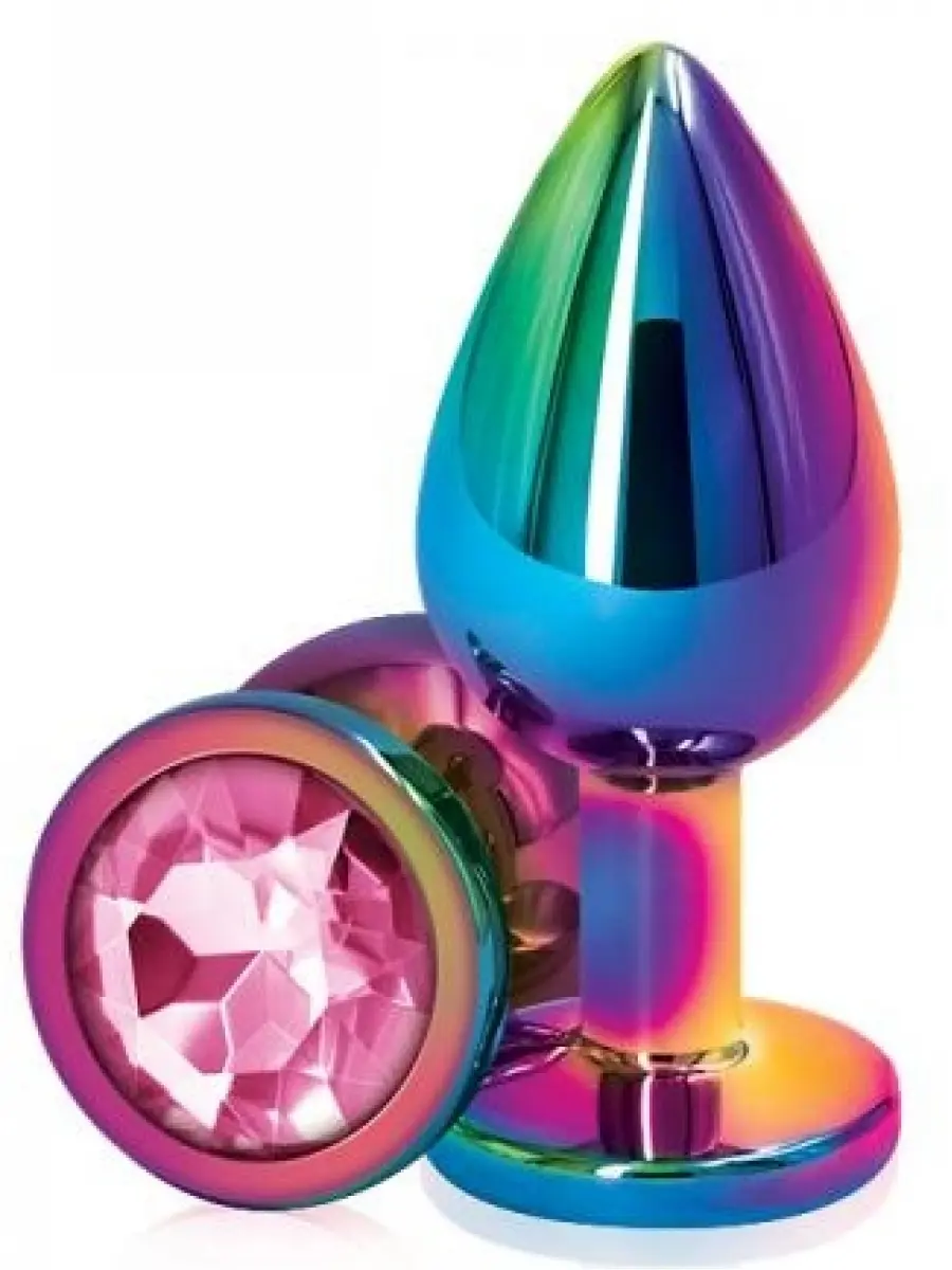 Srednji chrome Butt plug