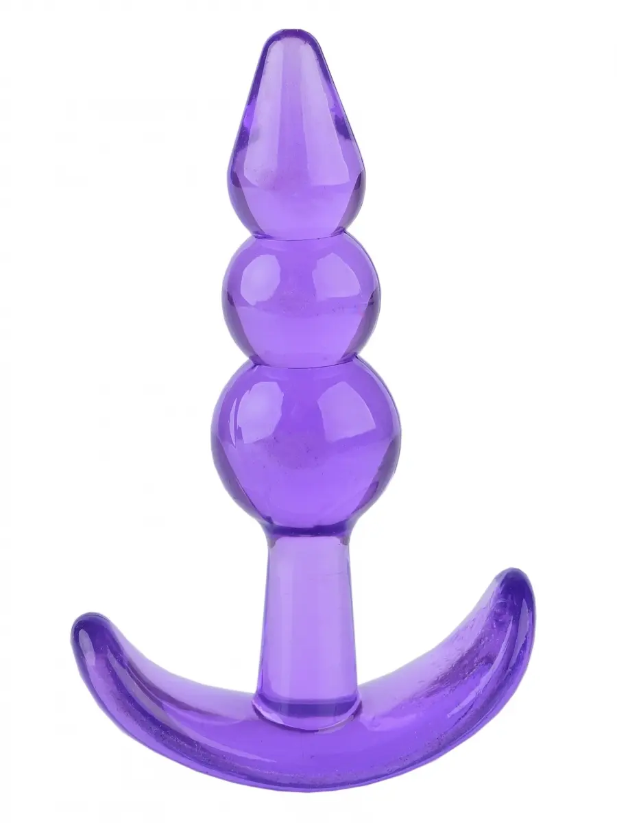 T Plug Beaded Purple