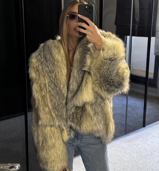 Bunda faux fur