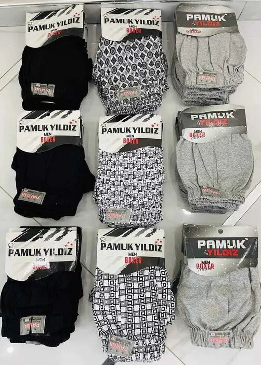 Boxserice pamucne paket 10kom velicine xl xxl 3xl butik anja