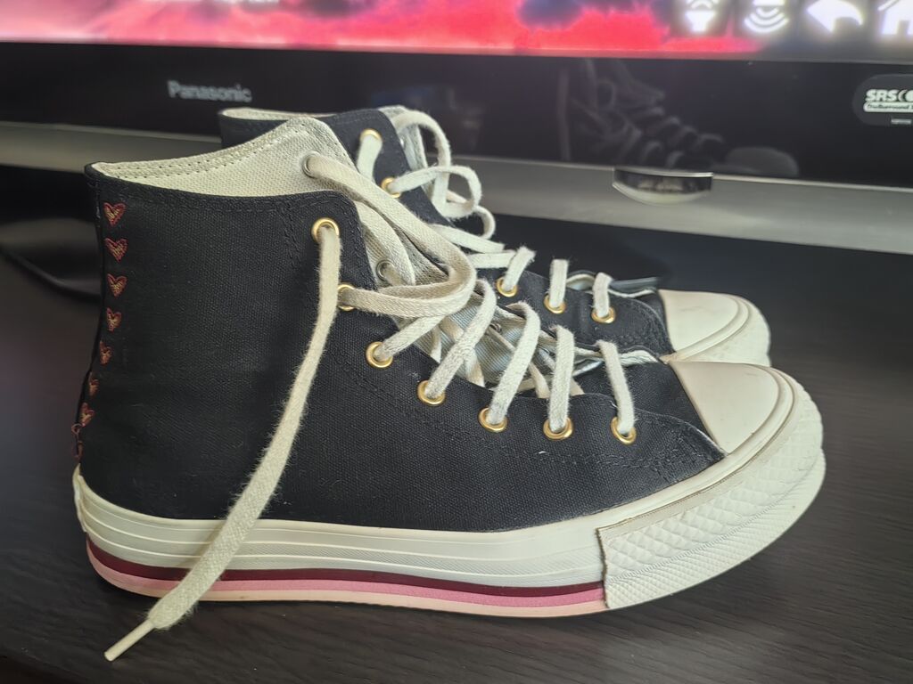 Converse, 37.5, bоја - Crna