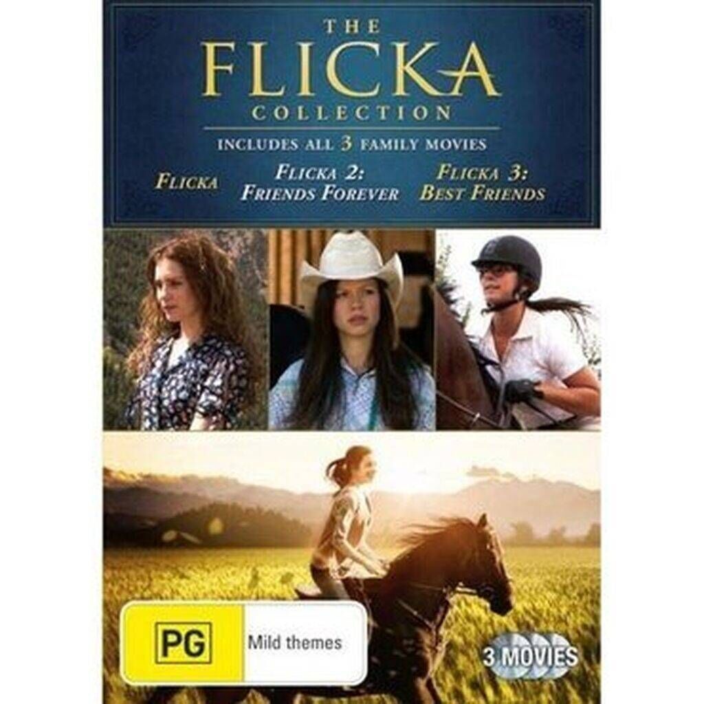 Flicka - paket sva 3 filma, sa prevodom Cena celog paketa je 299