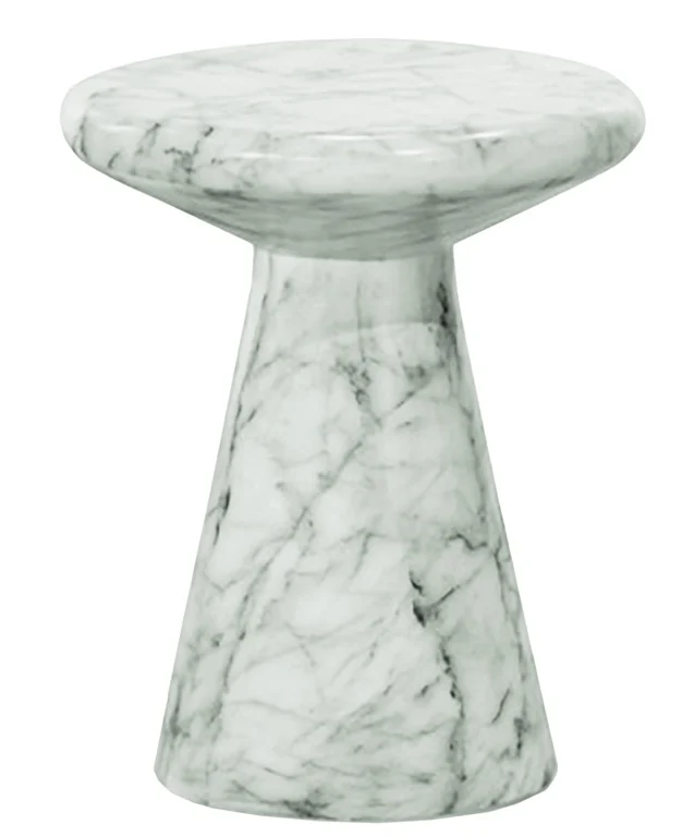 POMOĆNI STOČIĆ LOHAN WHITE MARBLE