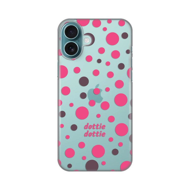 Silikonska futrola print Skin za iPhone 16 Plus Dottie Dottie