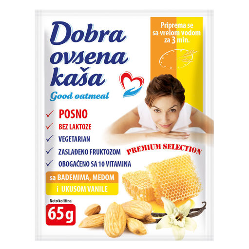 Dobra ovsena kasa Med bad van 60 g