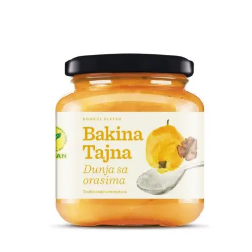 Bakina tajna Slatko dunja sa orasima 375g