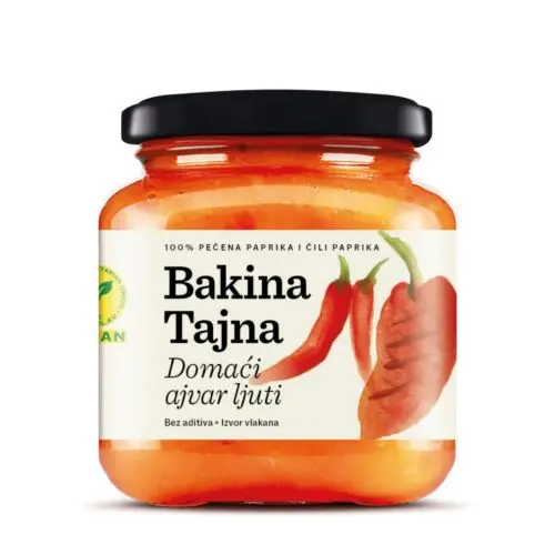 Bakina tajna Ajvar ljuti 550g