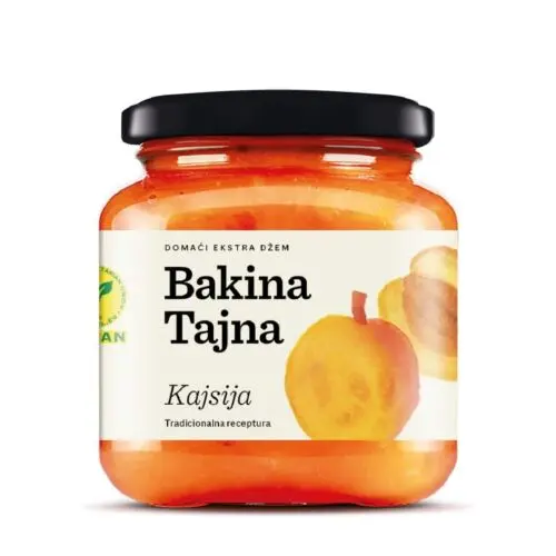 Bakina tajna Ekstra džem kajsija 670g