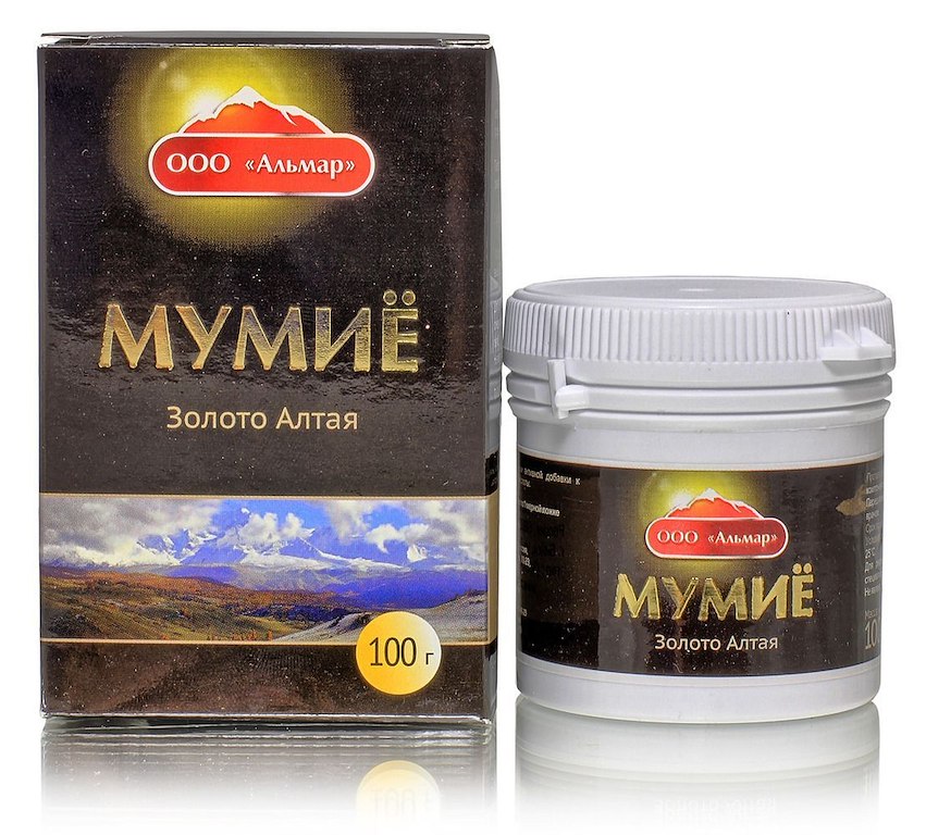 Mumio (smola) prečišćen 100% čist 100gr