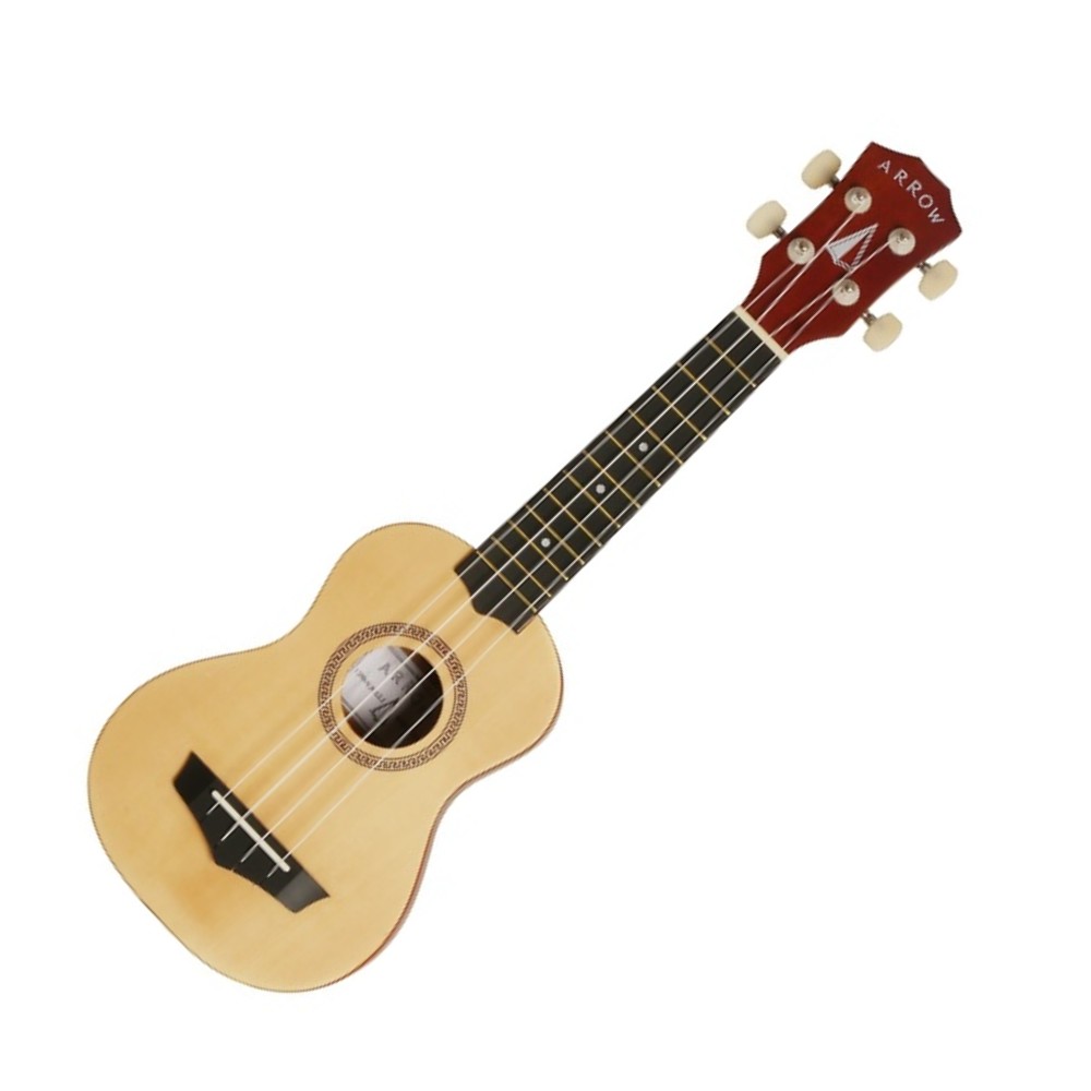 Arrow PB10 NA Natural Bright Top soprano ukulele