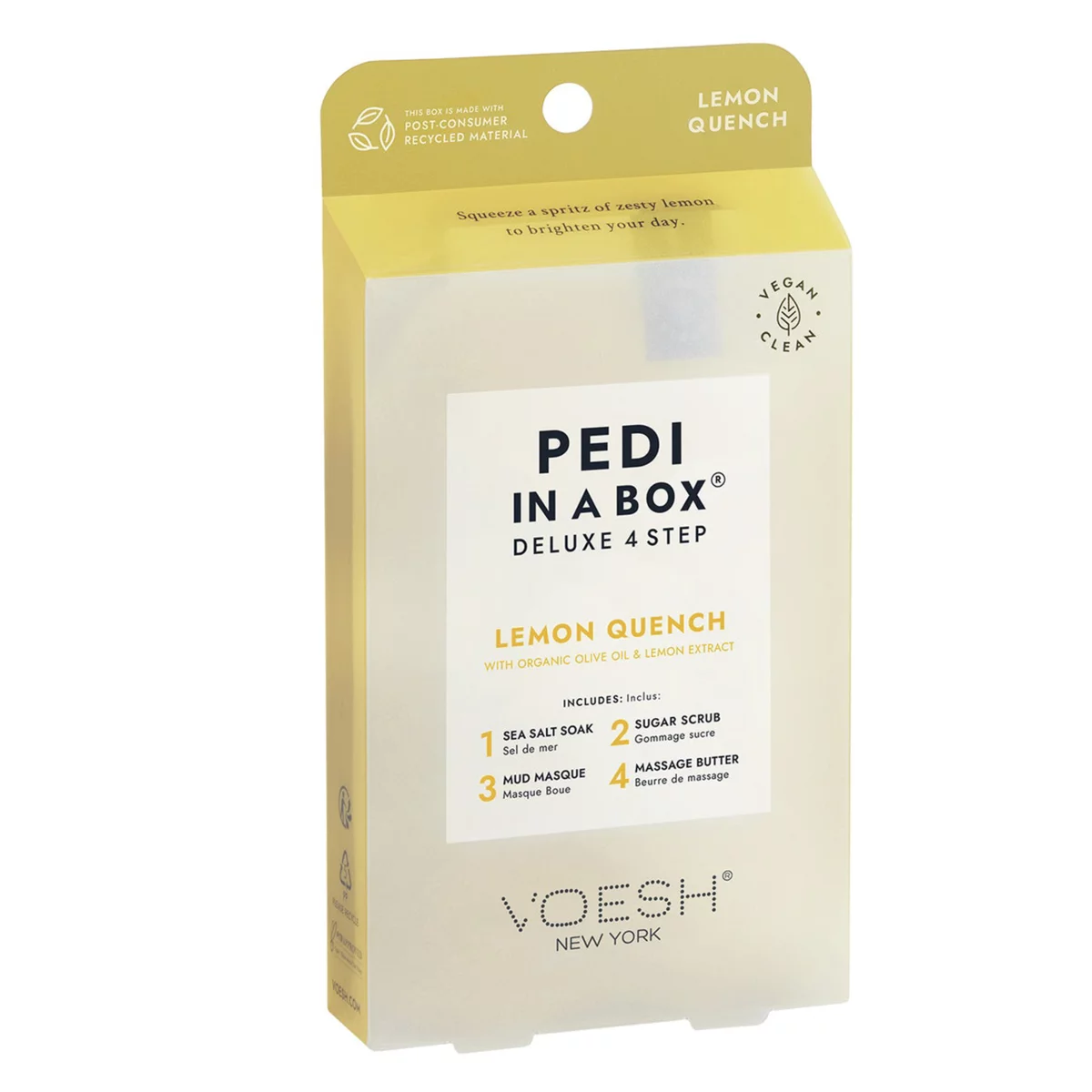 Pedikir set VOESH Lemon Quench 4 Step