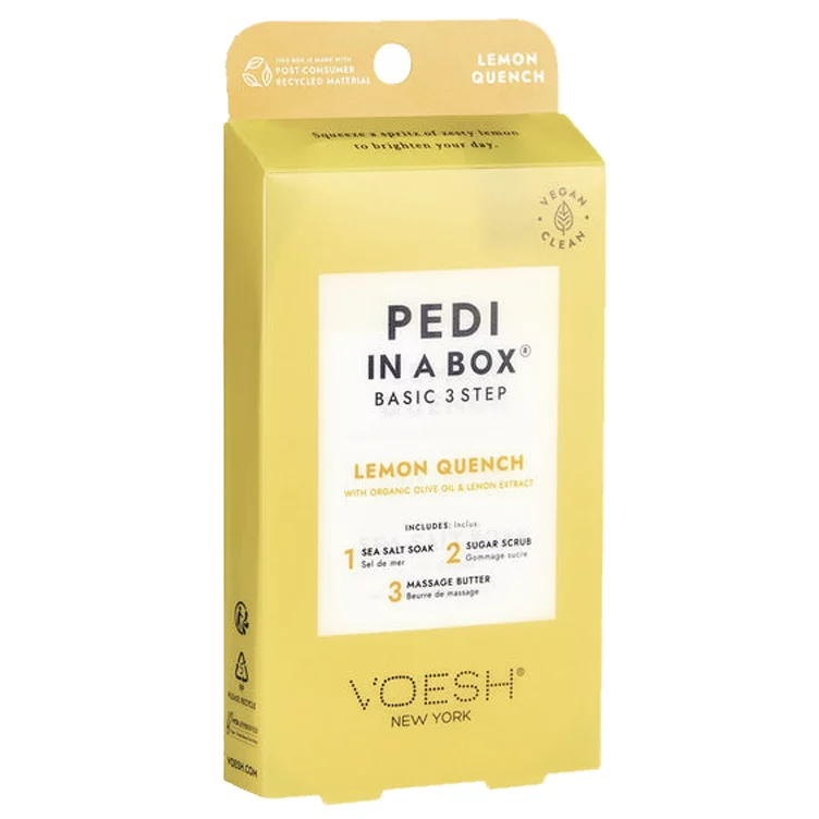 Pedikir set VOESH Lemon Quench 3 Step