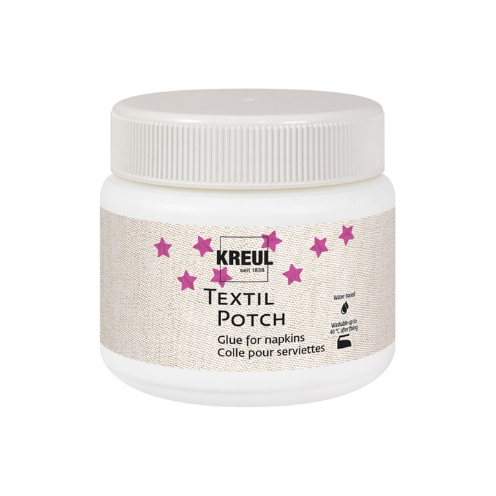 Lepak za dekupaž TEXTIL POTCH - 150 ml - 250 ml | različiti zapreminci