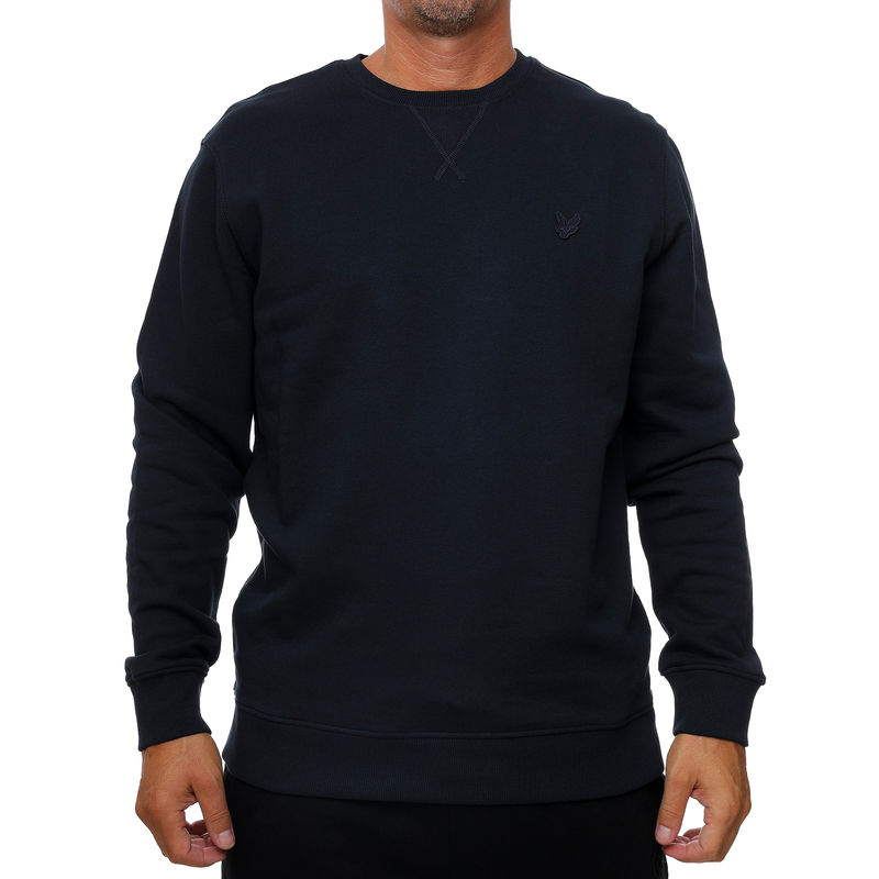 Muški duks Lyle&Scott Tonal Eagle Crew Neck Sweatshirt