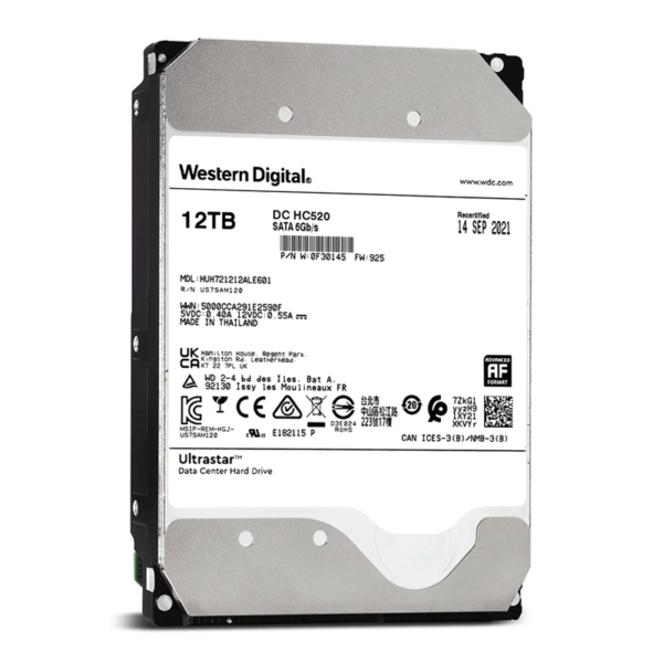 Hard disk WD Ultrastar 12TB 256MB SATA3