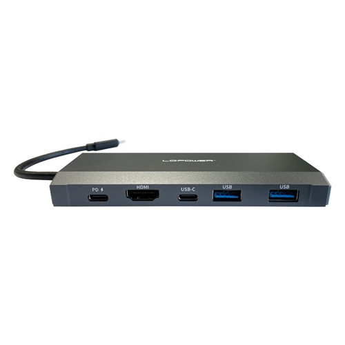 LC POWER USB-C hub/M.2 SSD kućište | LC-HUB-C-MULTI-7-M2