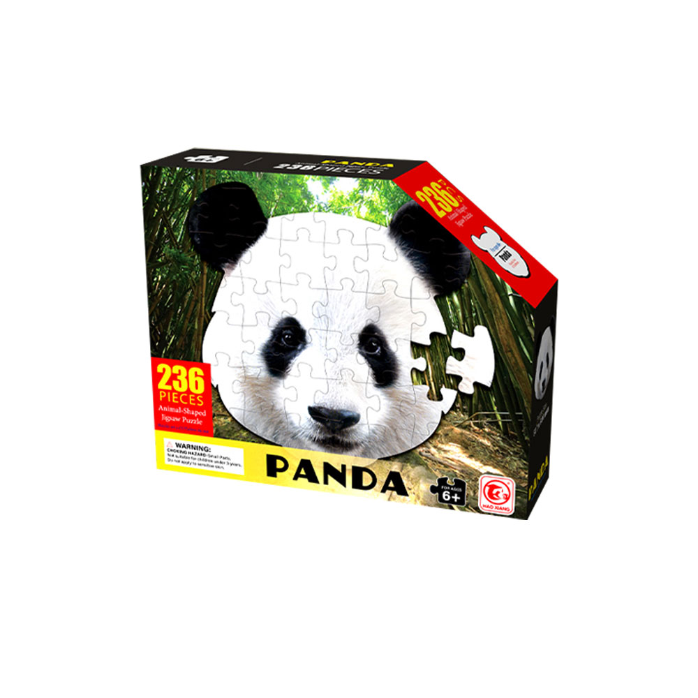 Puzzle U Obliku Životinje - Panda 236 Delova