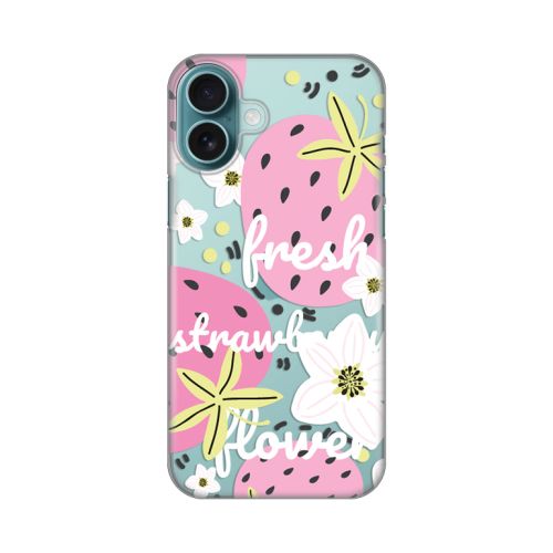 Silikonska futrola - maska print Skin za iPhone 16 Plus 6.9 Fresh Pink