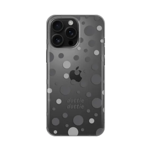 Silikonska futrola - maska print Skin za iPhone 16 Pro Max 6.9 Dottie Dottie Gray