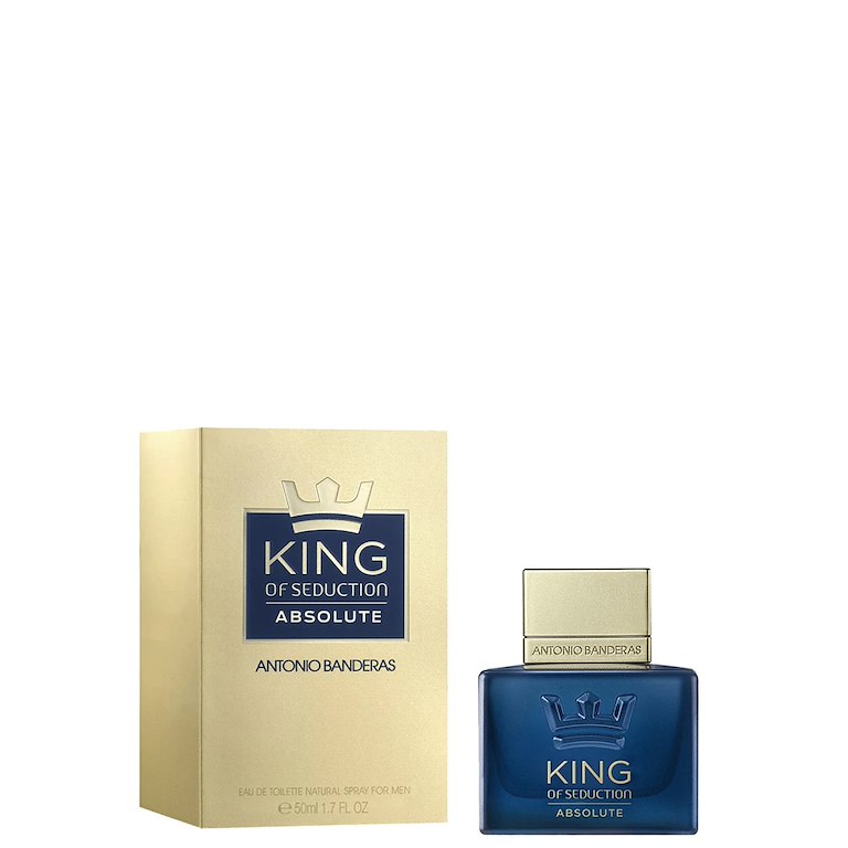 ANTONIO BANDERAS TOALETNA VODA MEN 50ML KING OF SEDUCTION ABSOLUTE