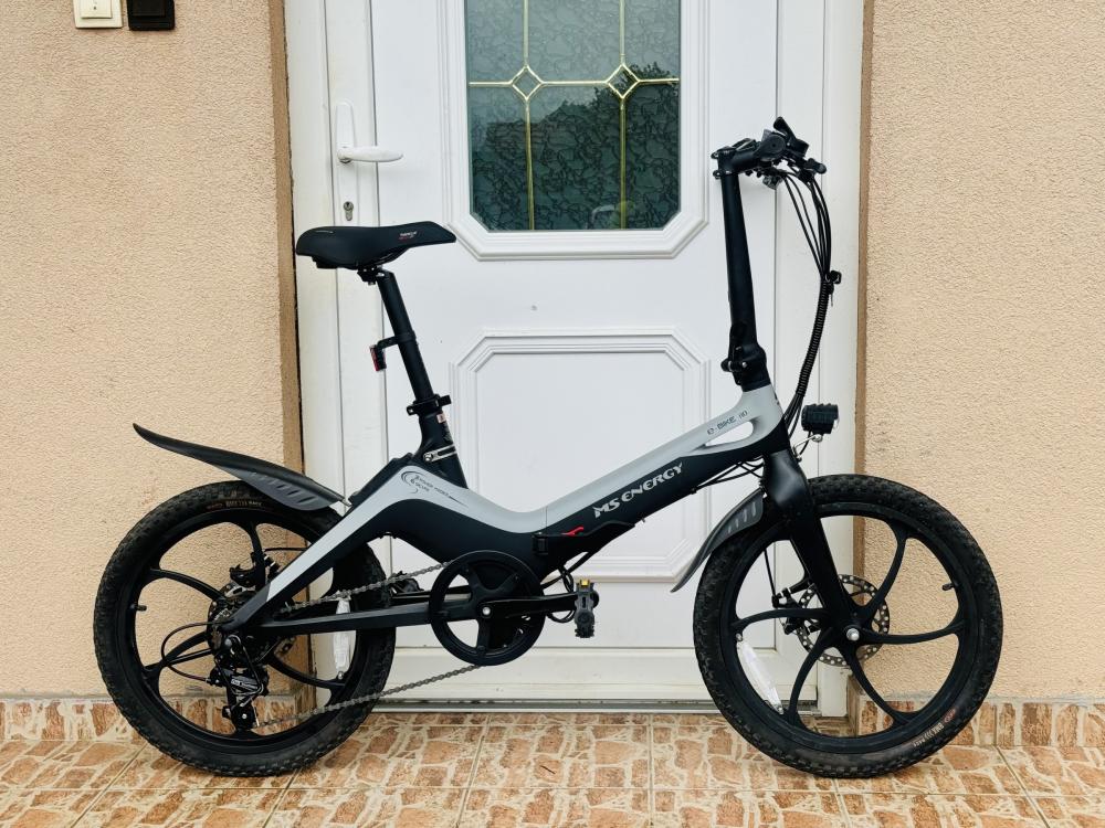 MS Energy E-bike I10 električni bicikl crno sivi