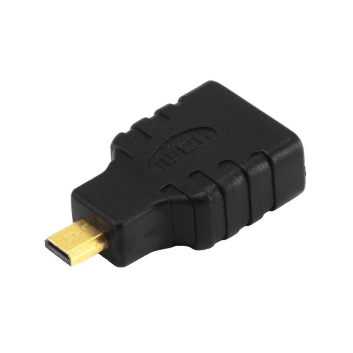 Adapter E-Green micro HDMI (M)-HDMI (F) - Black