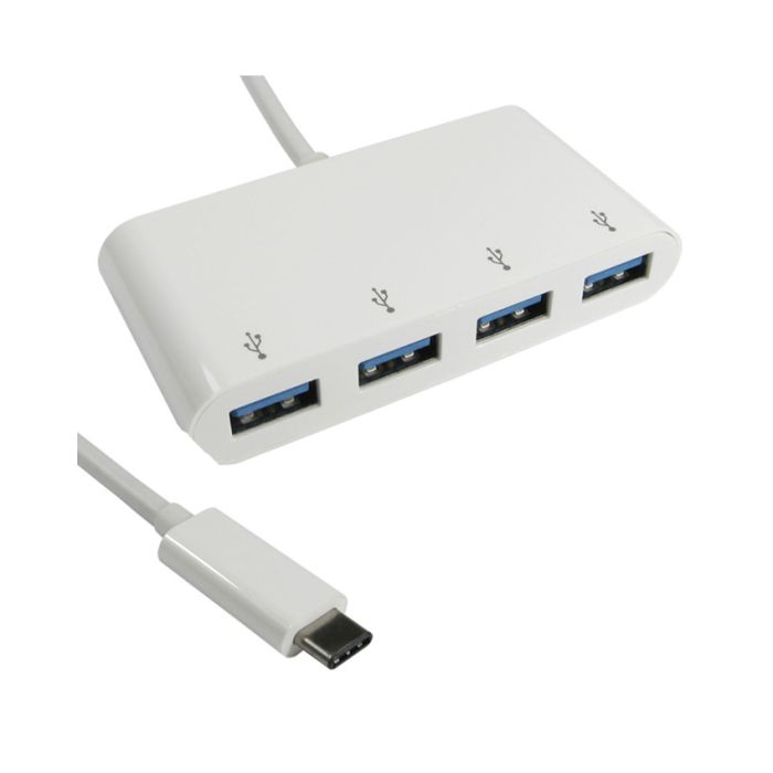 USB Hub E-Green USB 3.0 HUB 4port White