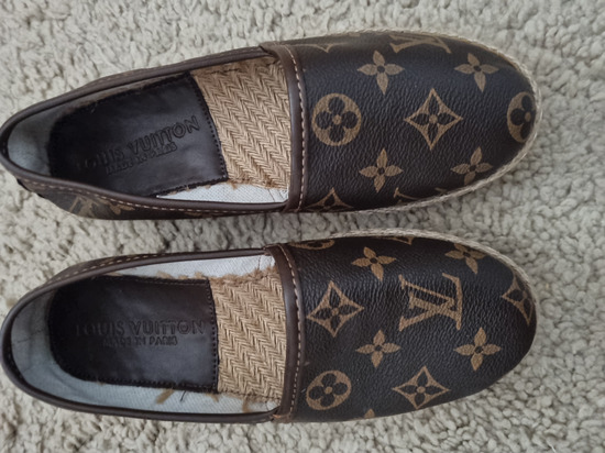 LV espadrile