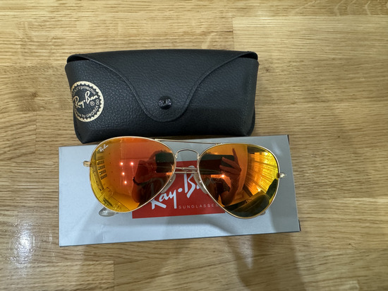 Ray ban aviator narandžaste