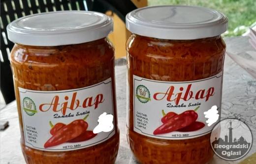 Domaci ajvar (100% od pecenih paprika)