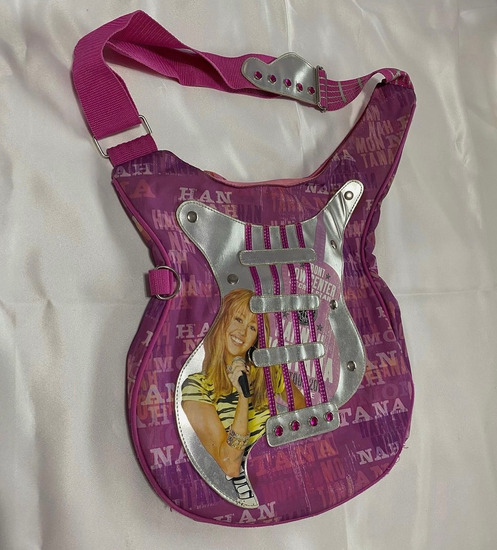 Hannah Montana ljubičasta gitara torba