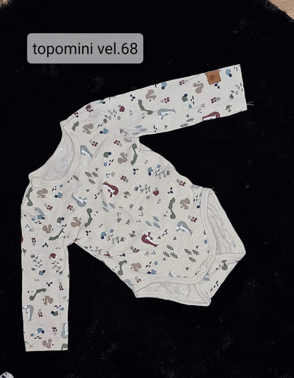 Topomini bodi vel 68 novo