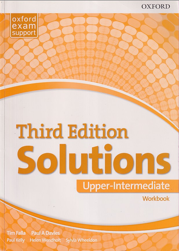 SOLUTIONS Upper-Intermediate Third edition – Workbook (Oxford)