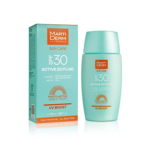 MARTIDERM ACTIVE D FLUID - KREMA ZA SUNČANJE ZA LICE SPF30