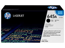 HP 645A Black Original LaserJet Toner Cartridge, C9730A