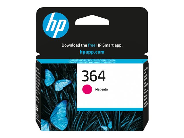 HP 364 Magenta Original Ink Cartridge, CB319EE