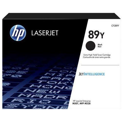 HP 89Y Extra High Yield Black Original LaserJet Toner Cartridge, CF289Y