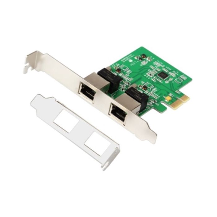 PCI-Express kartica E-Green 2-port Gigabit Ethernet