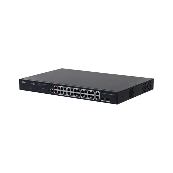 Svič Dahua PFS4226-24GT-370 26-Port Managed Gigabit Switch with 24-Port PoE