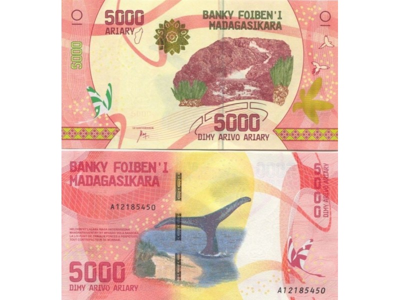 Madagaskar MADAGASCAR 5000 Ariary 2017 UNC