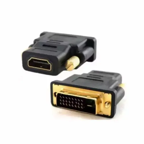 Adapter Linkom DVI (24+1) na HDMI (m/ž) crni