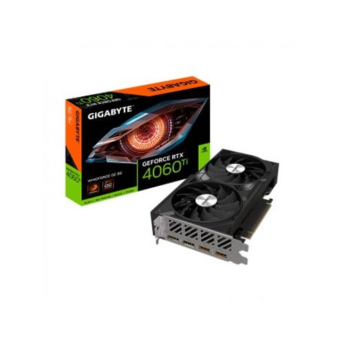 Grafička karta GIGABYTE RTX 4060 GV-N4060D6-8GD NVD 8GB GDDR6 128bit crna