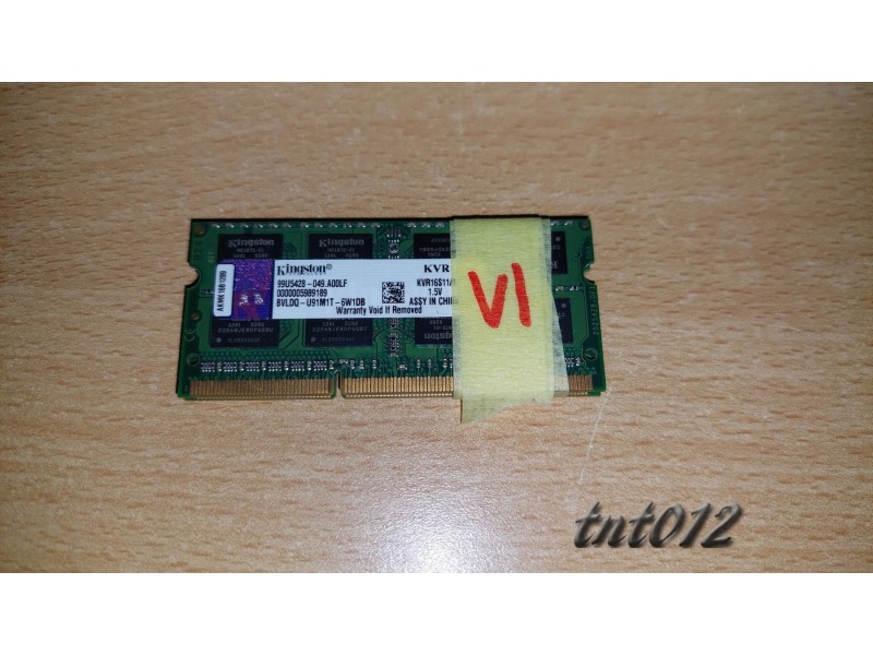 == 2 x 4Gb DDR3 RAM memorija za laptop ==