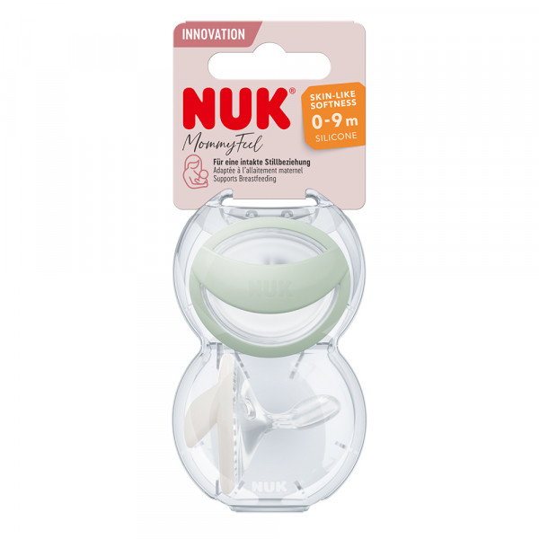 Nuk varalica silikon mommyfeel 0-9m 2kom